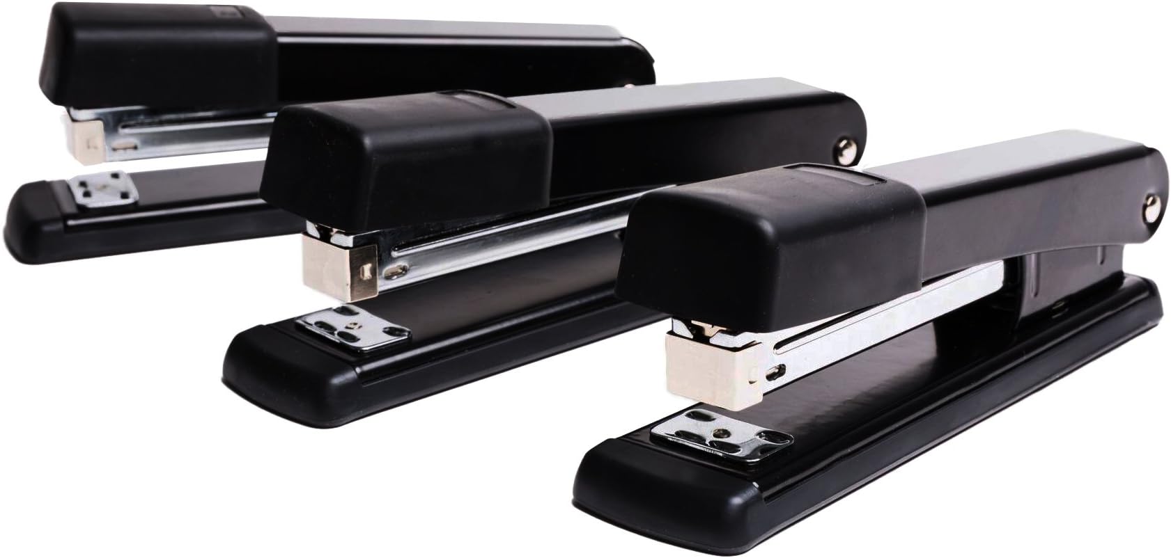 Amazon.com : Classic Black Stapler, 25 Sheet Capacity, Jam Free Design ...