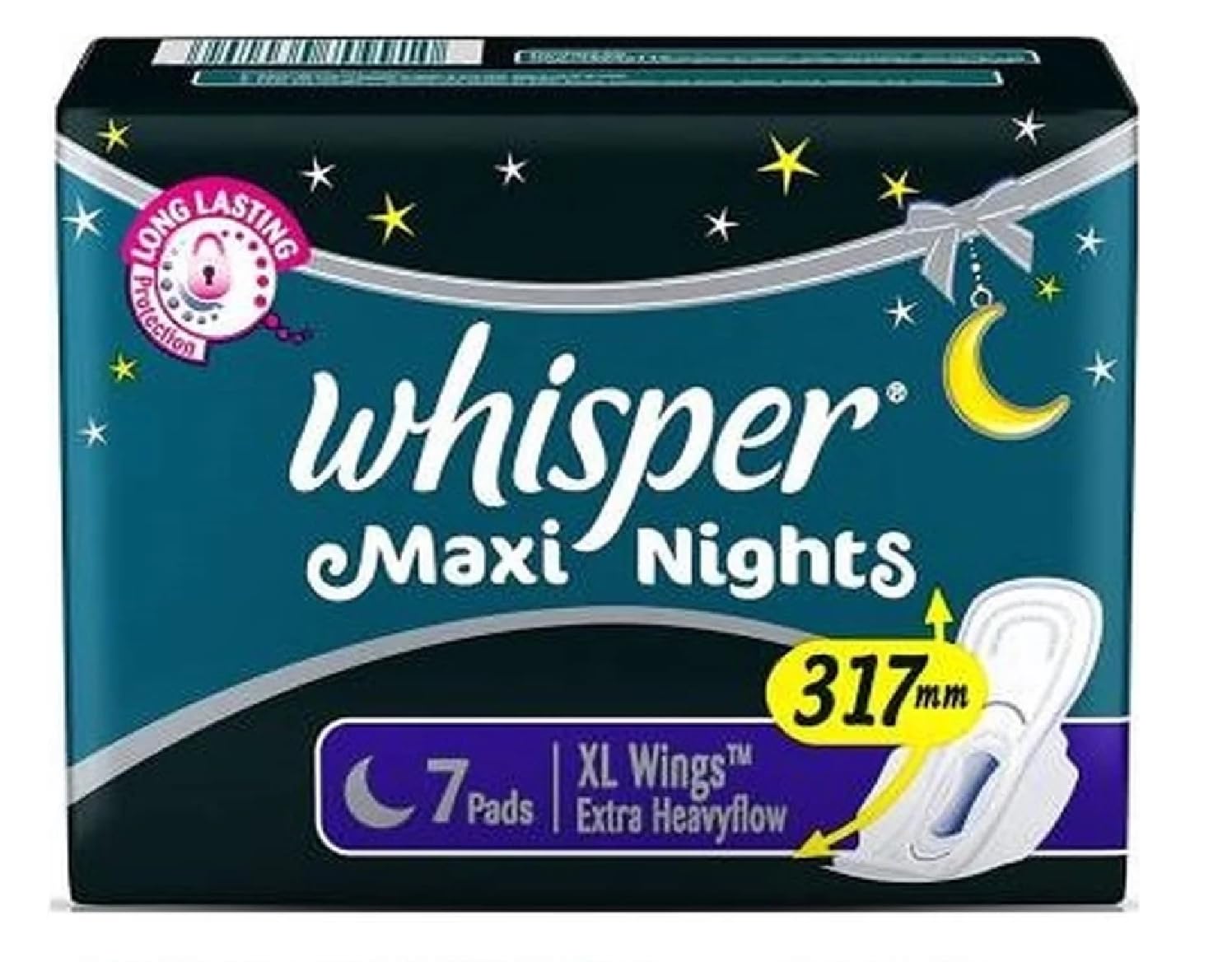 Buy WHISPER MAXI NIGHT XL 7 PACK OF 1 Online at Low Prices in India ...