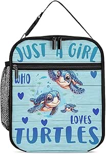 Amazon.com: ZCJB-WSRY Sea Turtle Lunch Box - Cool Reusable Sea Turtle ...