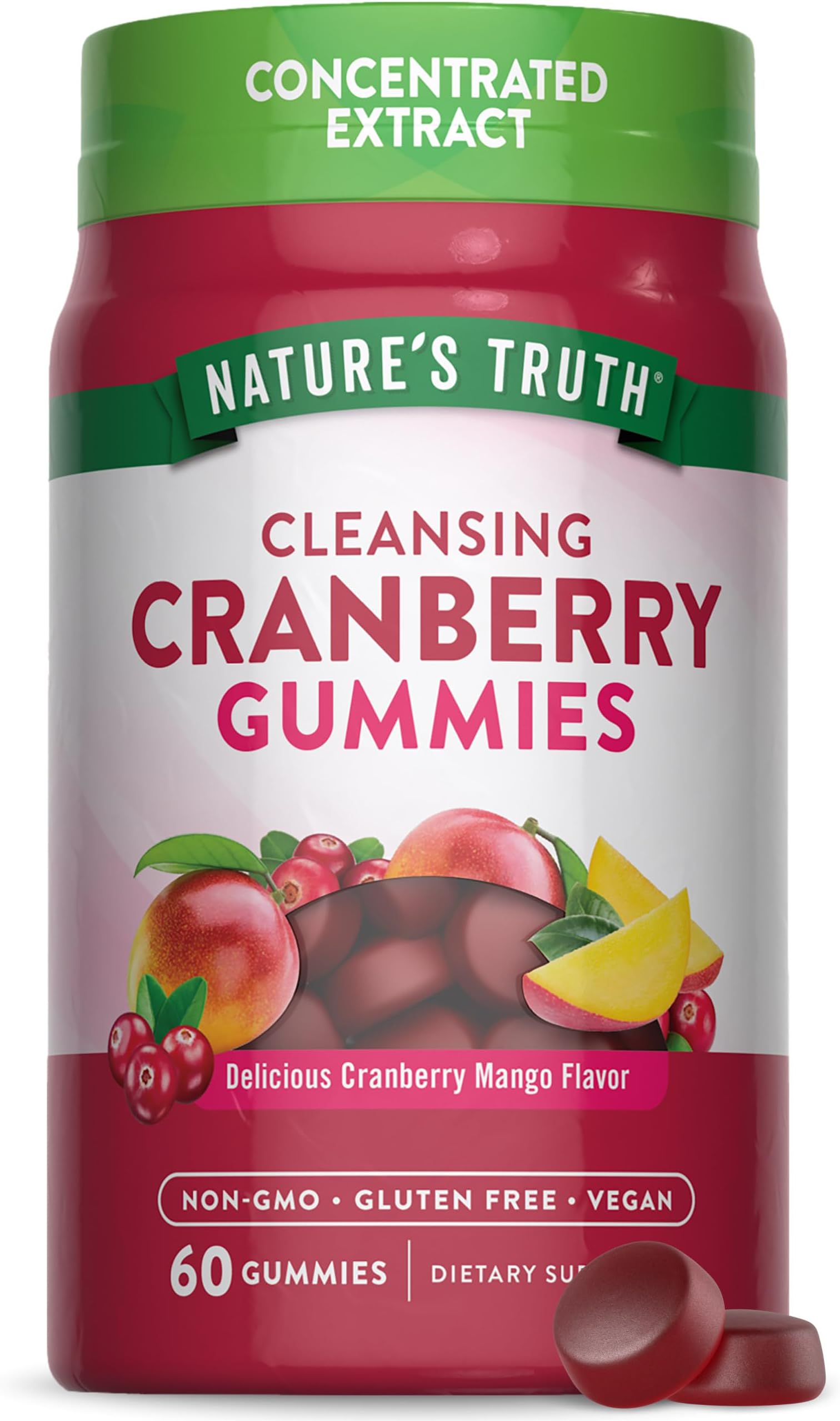 Amazon.com: Piping Rock Cranberry Gummies | 60 Count | Cleansing ...