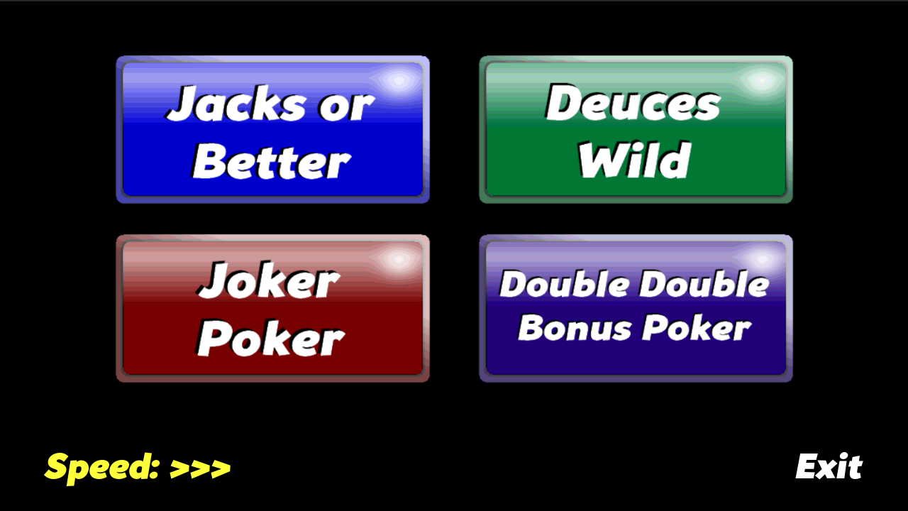 3D Video Poker - App on Amazon Appstore