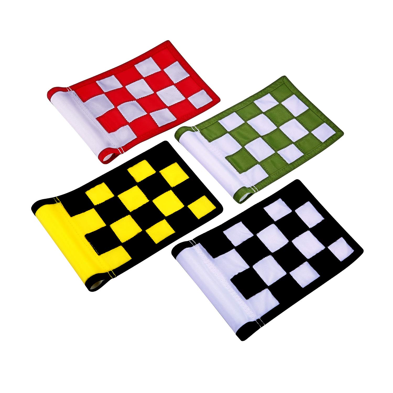 Snapklik.com : Golf Flag,Konday Checkered Training Putting Green Flags ...