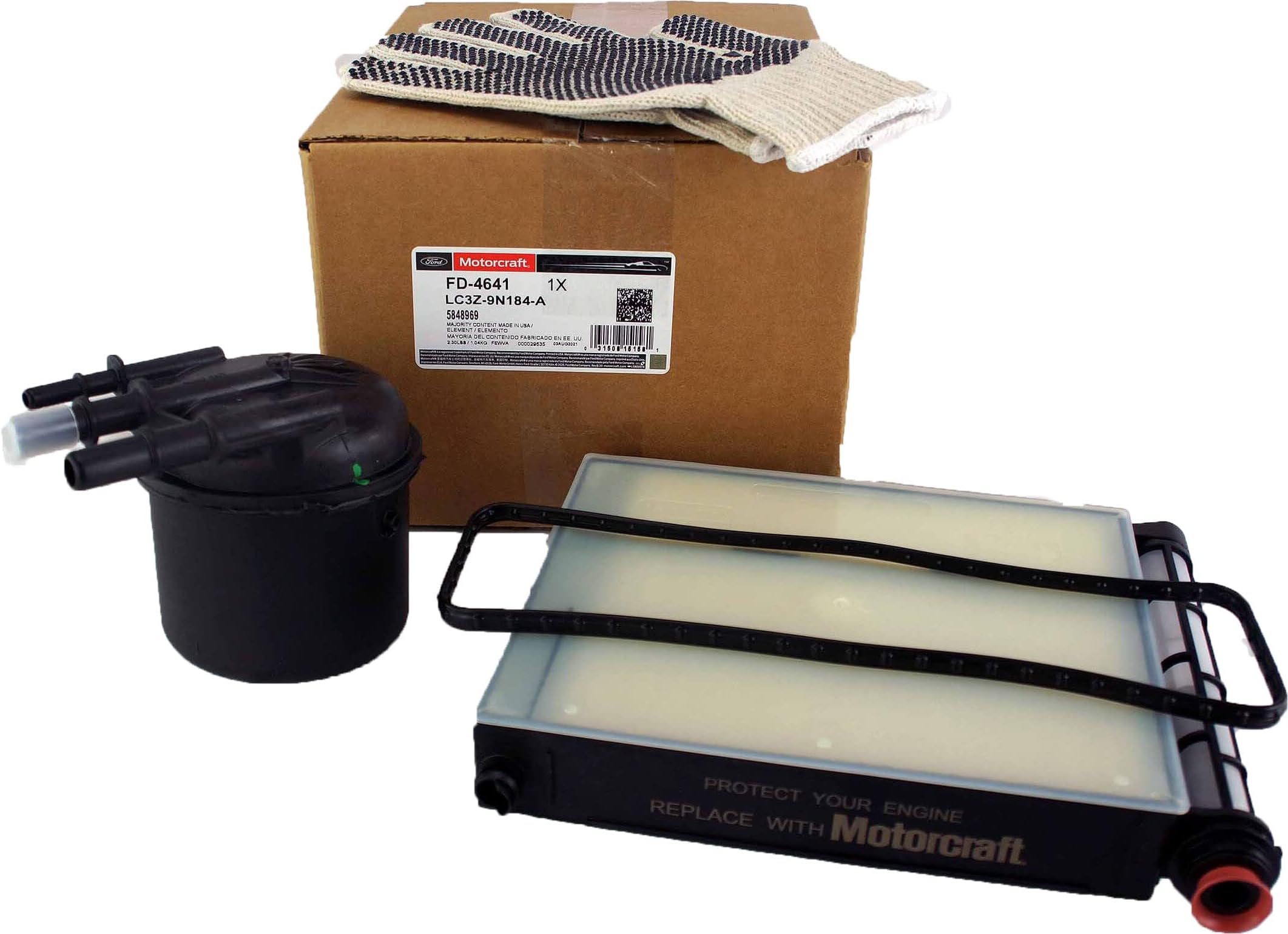 Amazon.com: OverstockDirect Genuine OEM FD4641 Fuel Filter Kit (Qty 1 ...