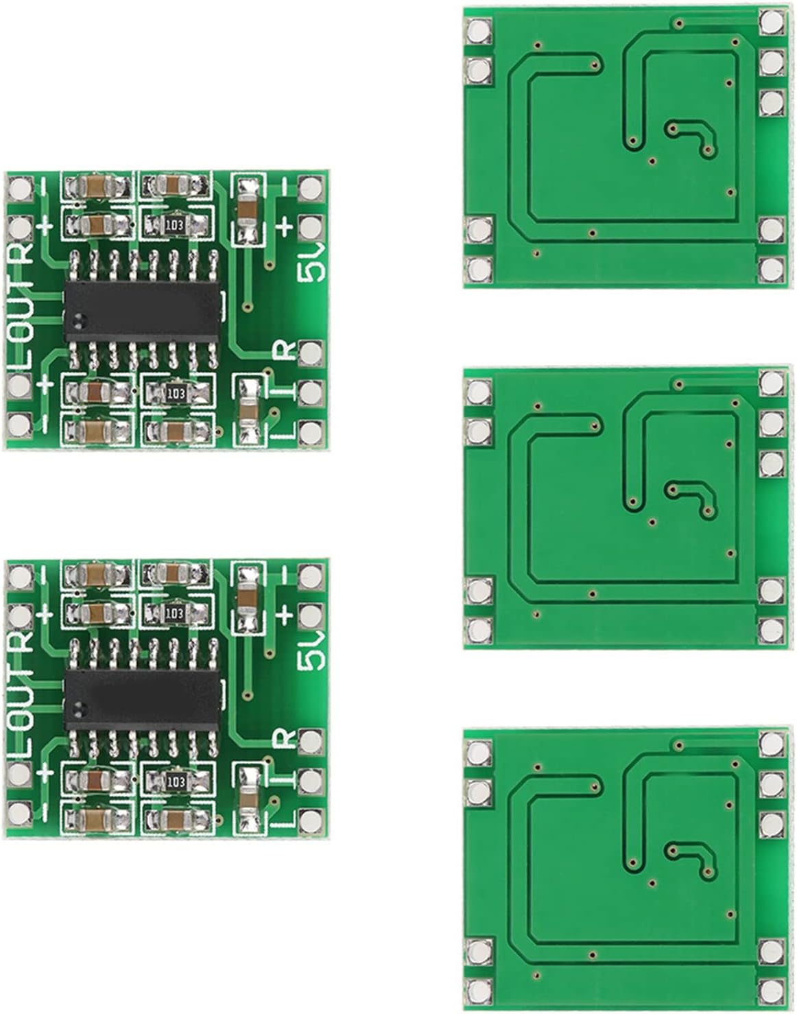 Dual Channel Power Amplifier, Audio Power Amplifier Module 2.5V-5.5V 3W ...