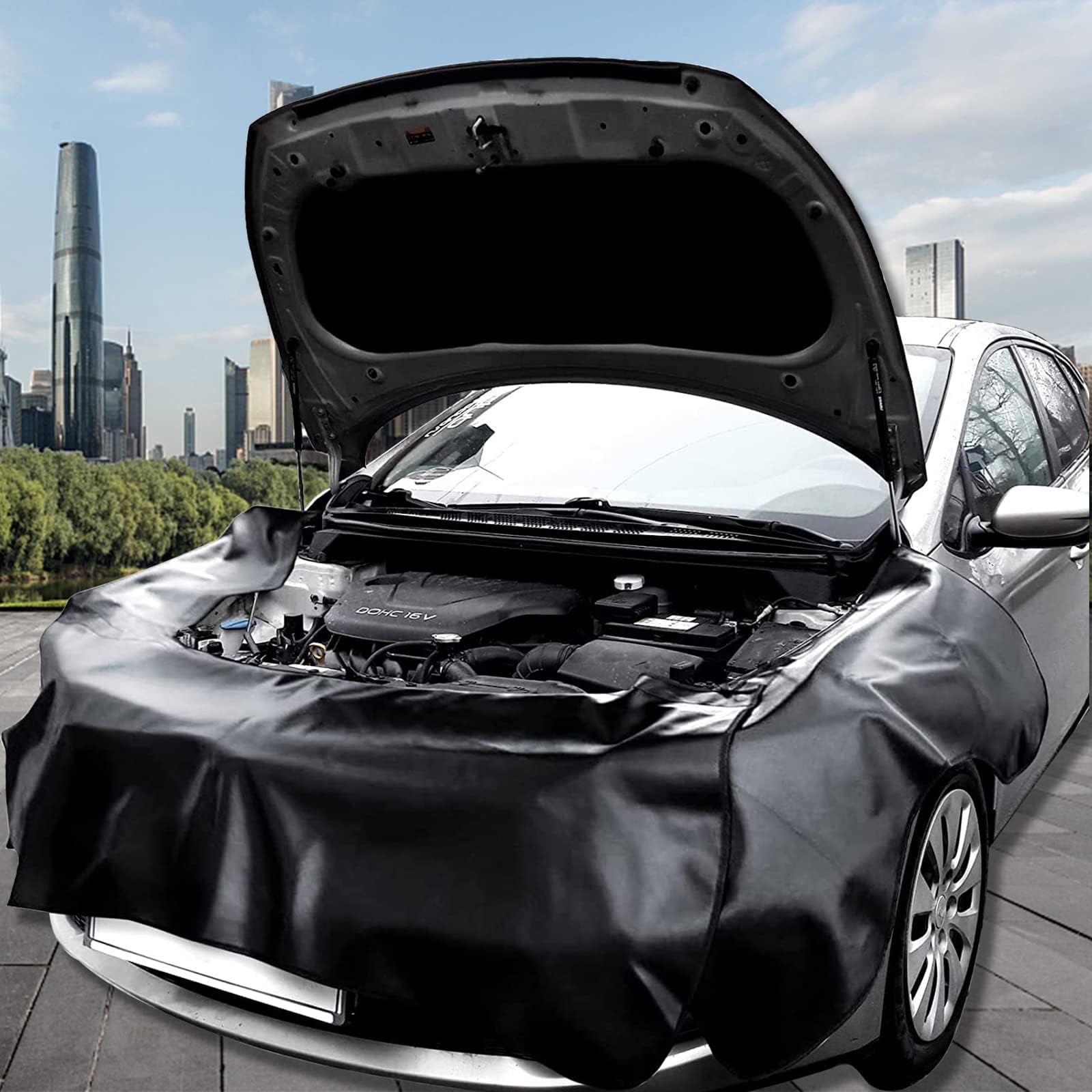 3 PCS Magnetic Car Fender Cover for Mechanics Car Mudguard Protector ...