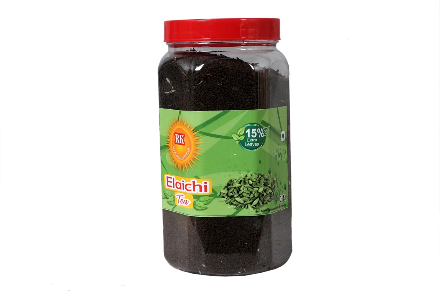 Radhakishan Elaichi Leaf Tea 500g Pet Jar : Amazon.in: Grocery ...