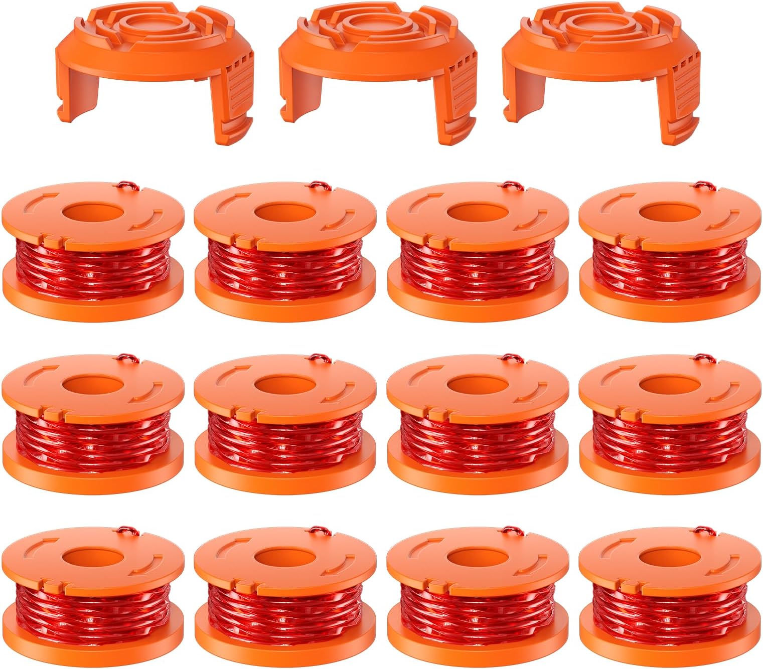 Amazon.com : Worx WA0010 (6) Replacement Trimmer Line for Select ...