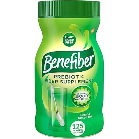 Amazon.com: Benefiber Daily Prebiotic Fiber Supplement Powder for ...