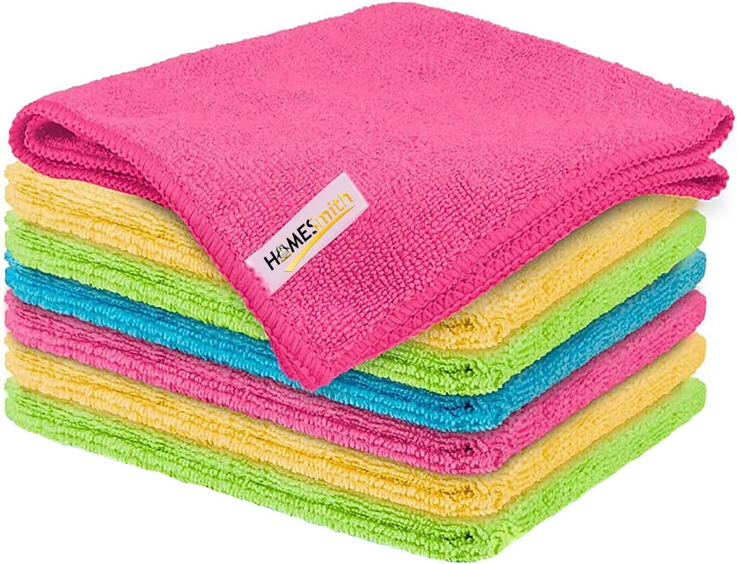 ovwo 12Pcs Premium Microfibre Cleaning Cloth - Highly Absorbent ...
