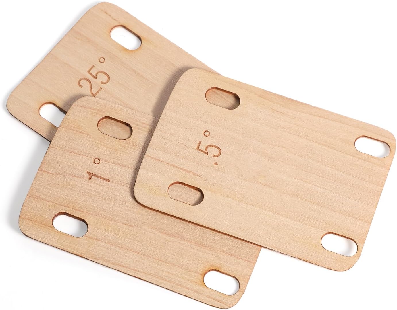 Amazon.com: 3pcs Guitar Neck Shims, Solid Maple Wood Guitar Neck Shim ...