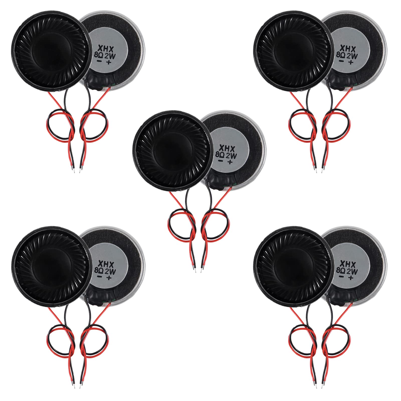 Amazon.com: AITIAO 10Pcs Mini Loudspeaker Metal Shell Round Internal ...