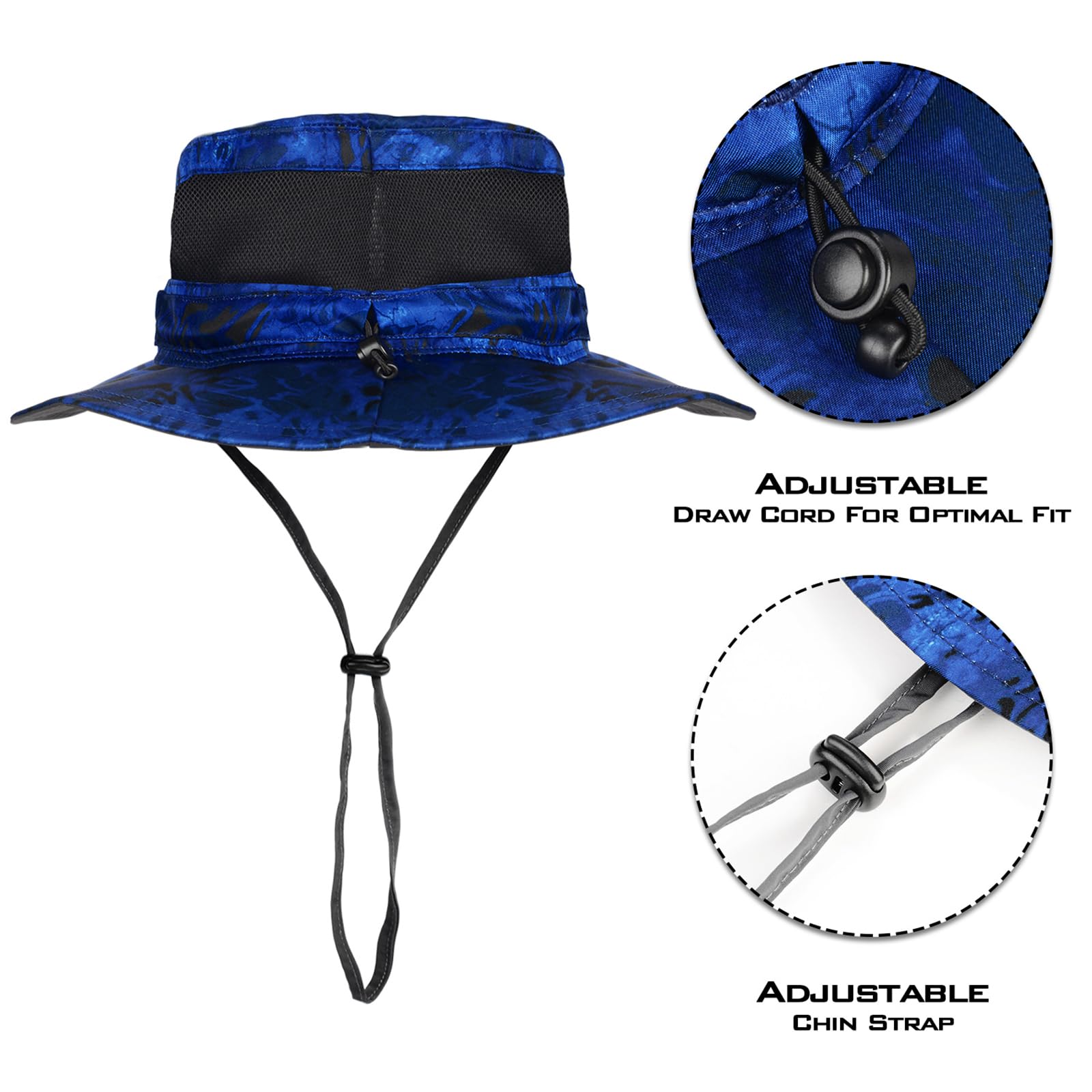 Snapklik.com : KastKing Sol Armis UPF 50 Boonie Hat - Sun Protection Hat