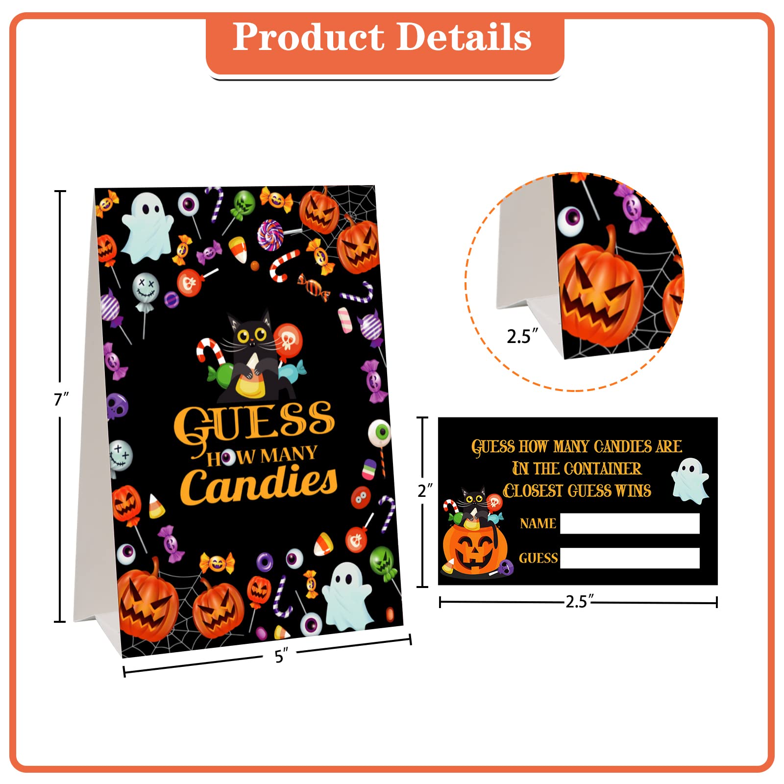 Guess How Many Printable Halloween