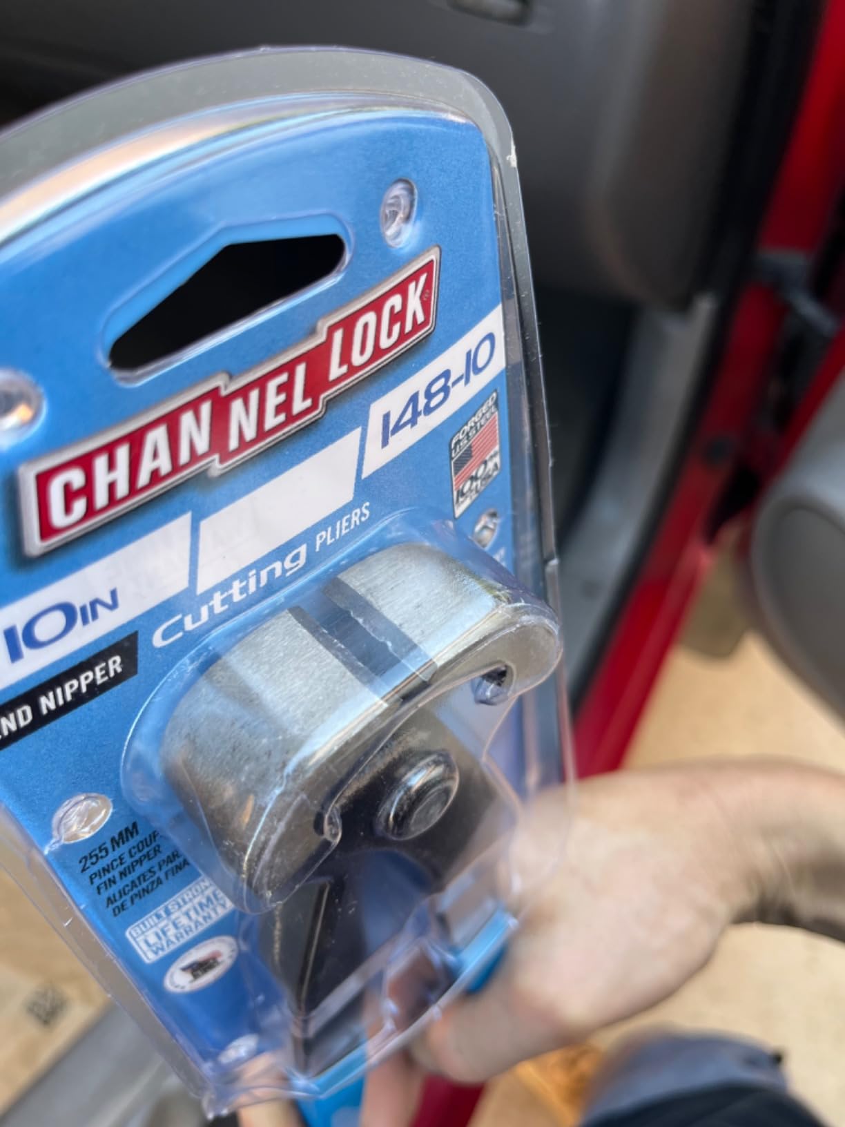 10-inch End Nipper Cutting Pliers (148-10) – CHANNELLOCK®