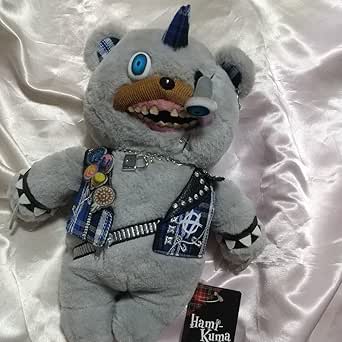 Amazon.co.jp: USJ Hamikuma Punk Plush Toy : Toys & Games