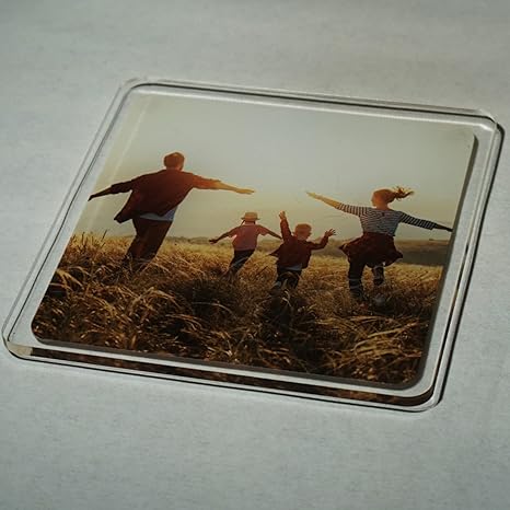Custom Made Coasters, Personalised with Chosen Photo, Text, Image ...
