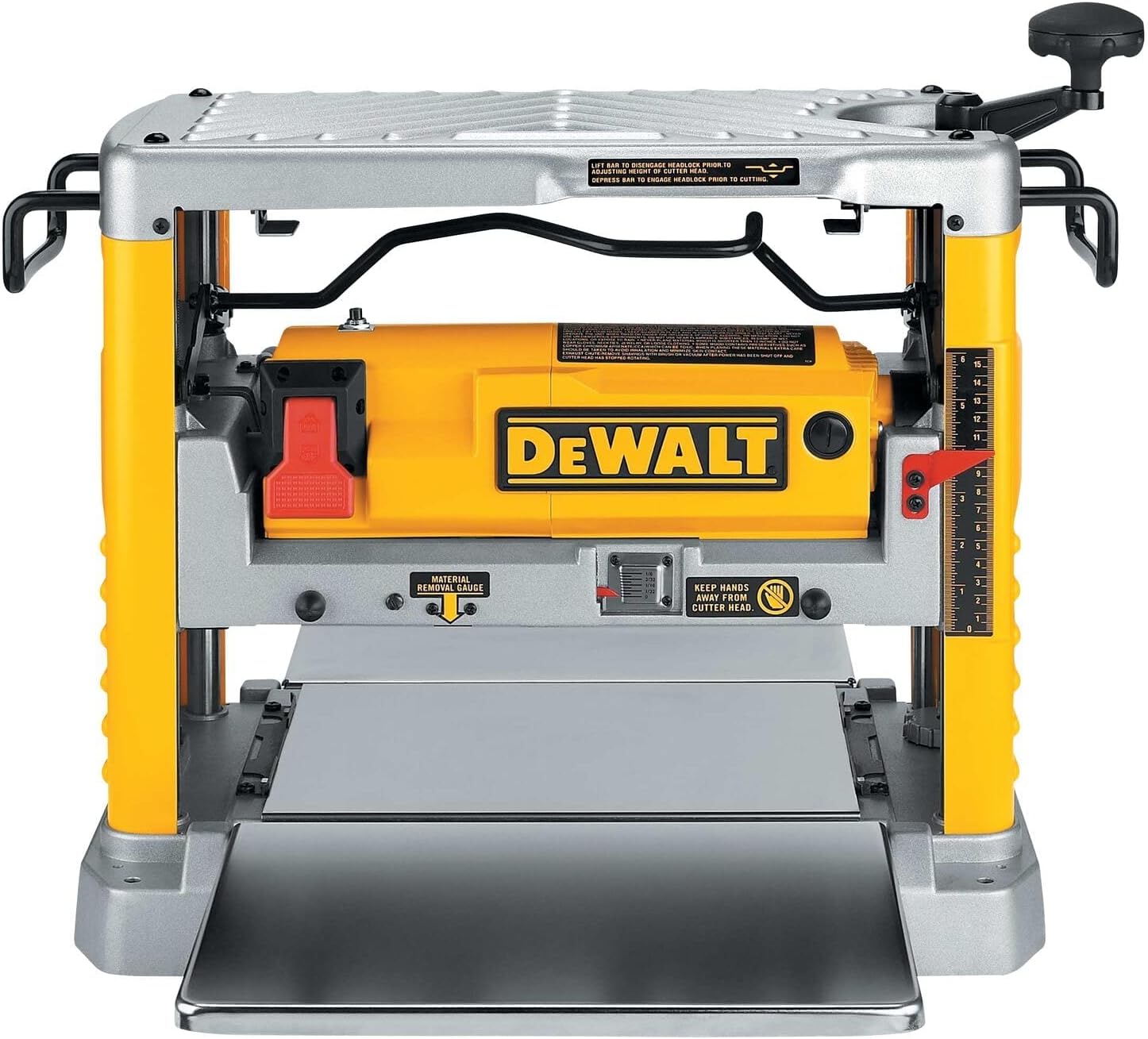 DEWALT DW734 Cepillo Canteador 12-1/2 pulg Con 3 Navajas : Amazon.com ...