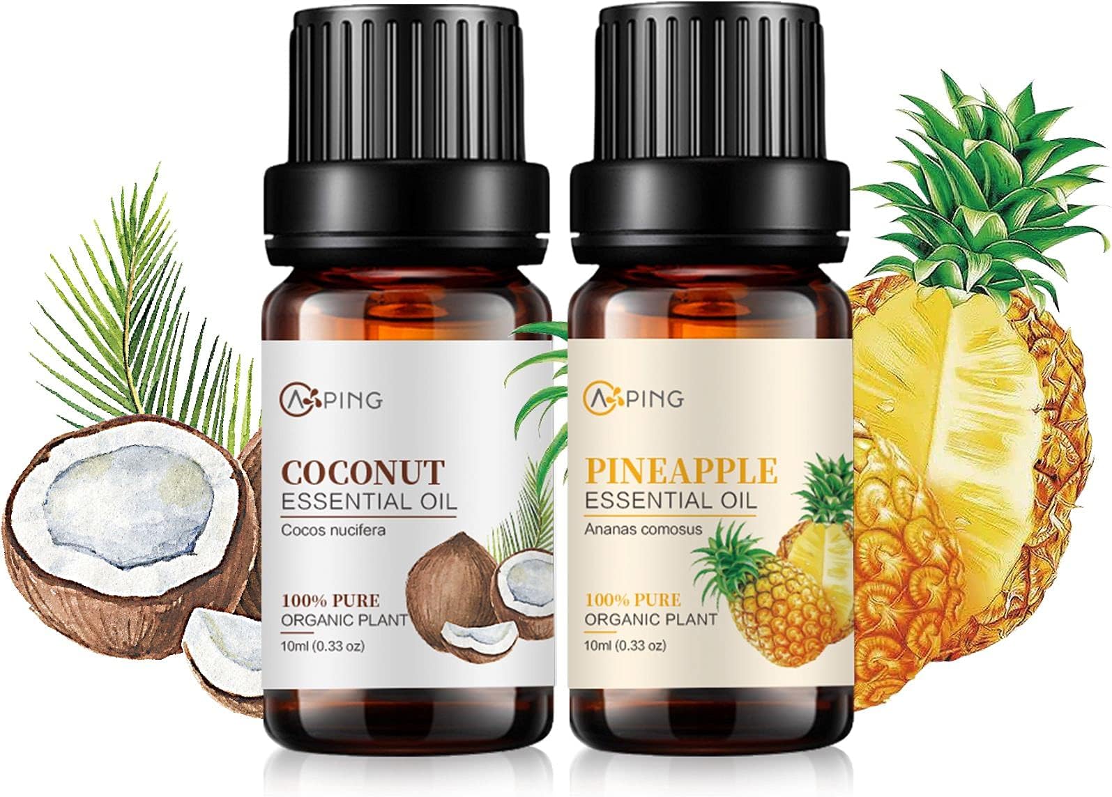 Amazon.com: 2-PACK Pineapple Essential Oil 100% Pure Oganic Plant ...