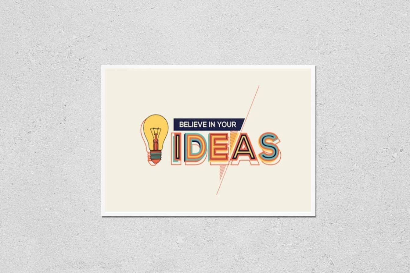 Modern Typography Poster