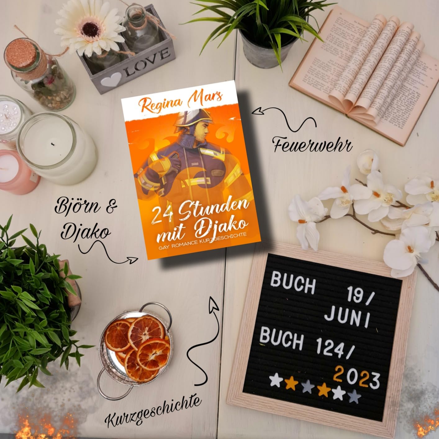 24 Stunden mit Djako: Gay Romance Kurzgeschichte (Regina Mars ...