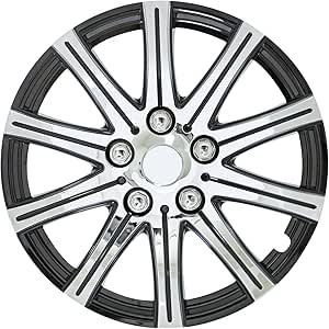 Amazon.com: Pilot Automotive WH528-15SE-BX 15 Inch Silver with Black Accent Universal Hubcap ...
