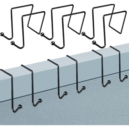 Amazon.com: 6 Pack Cubicle Hooks Double Cubicle Accessories Hanging ...