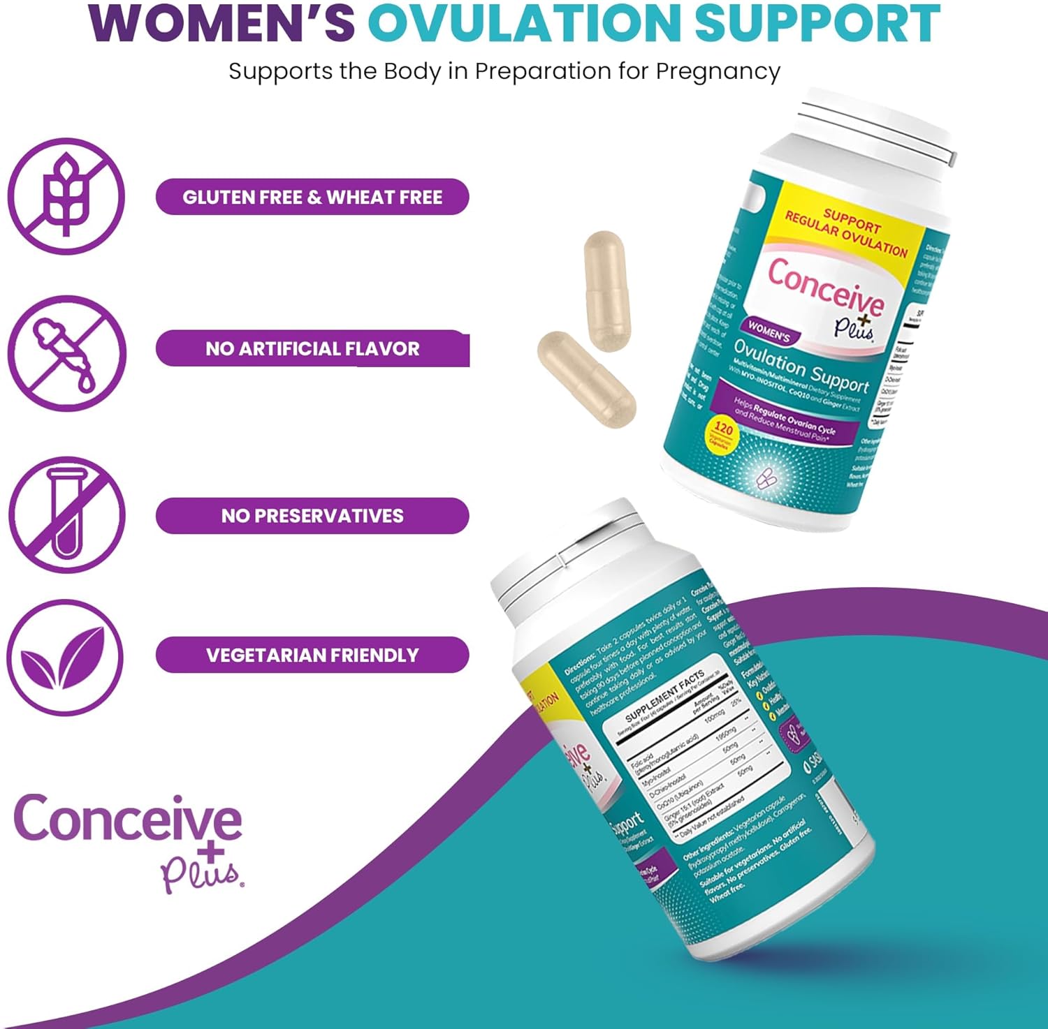 CONCEIVE PLUS Ovulation 3 Month Supply | Fertility Australia | Ubuy