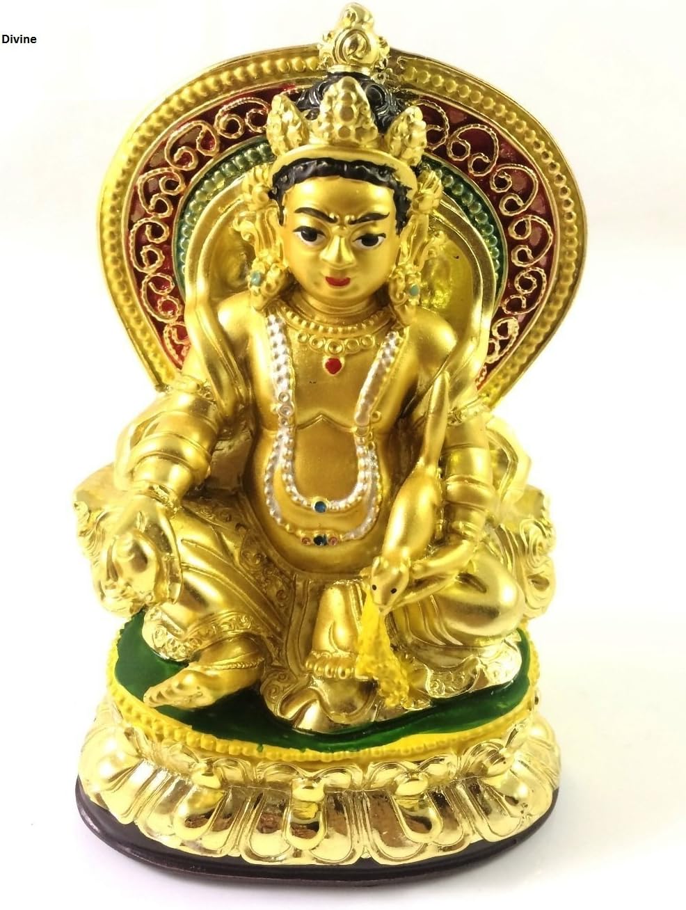 Amazon.com: Siddhratan Vastu Feng Shui Resin Lord Kuber Raja Statue ...