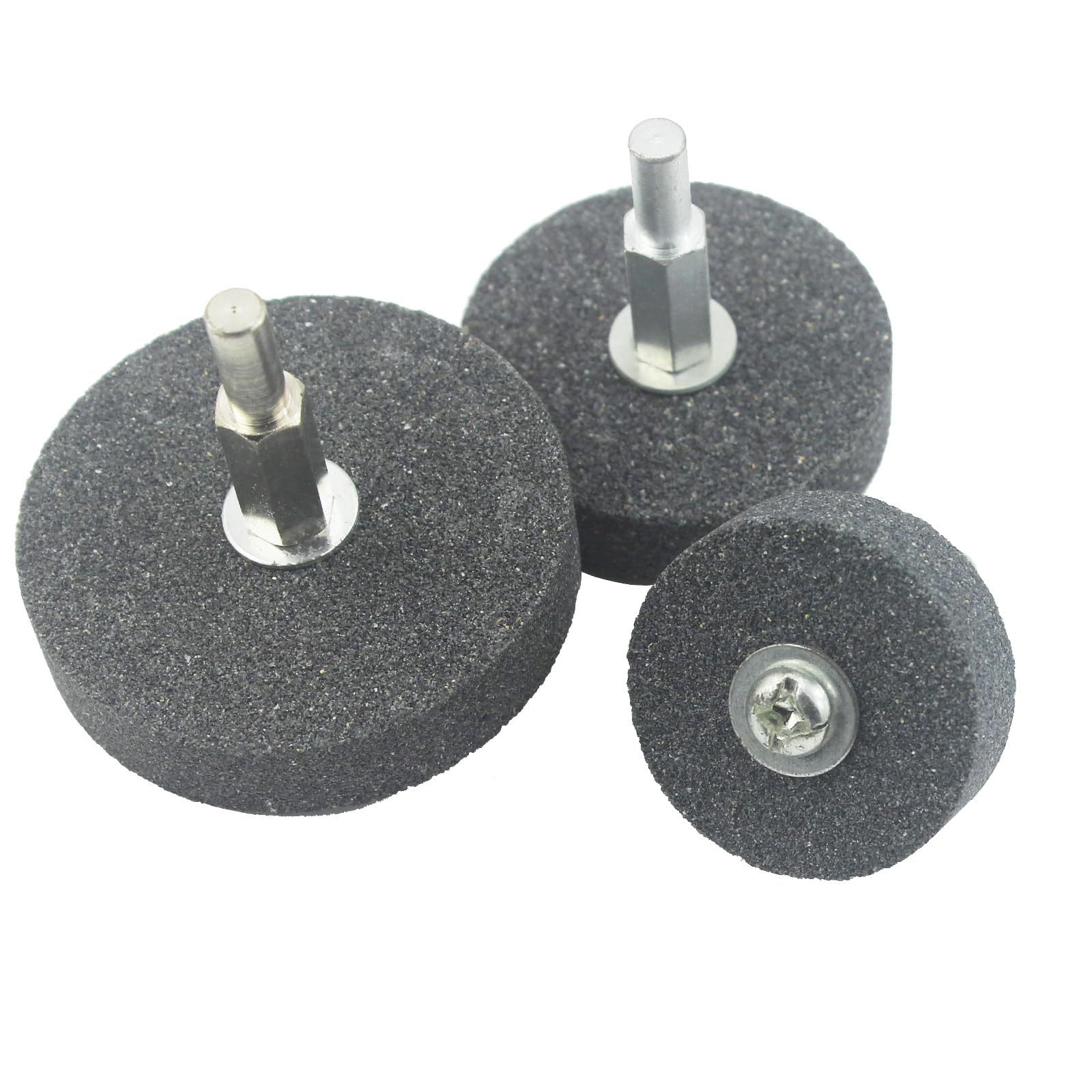 Amazon.com: 𝐉𝐔𝐍𝐋𝐈𝐗𝐍 3 Pcs Mounted Stone Grinding Wheels with 1/4-Inch ...