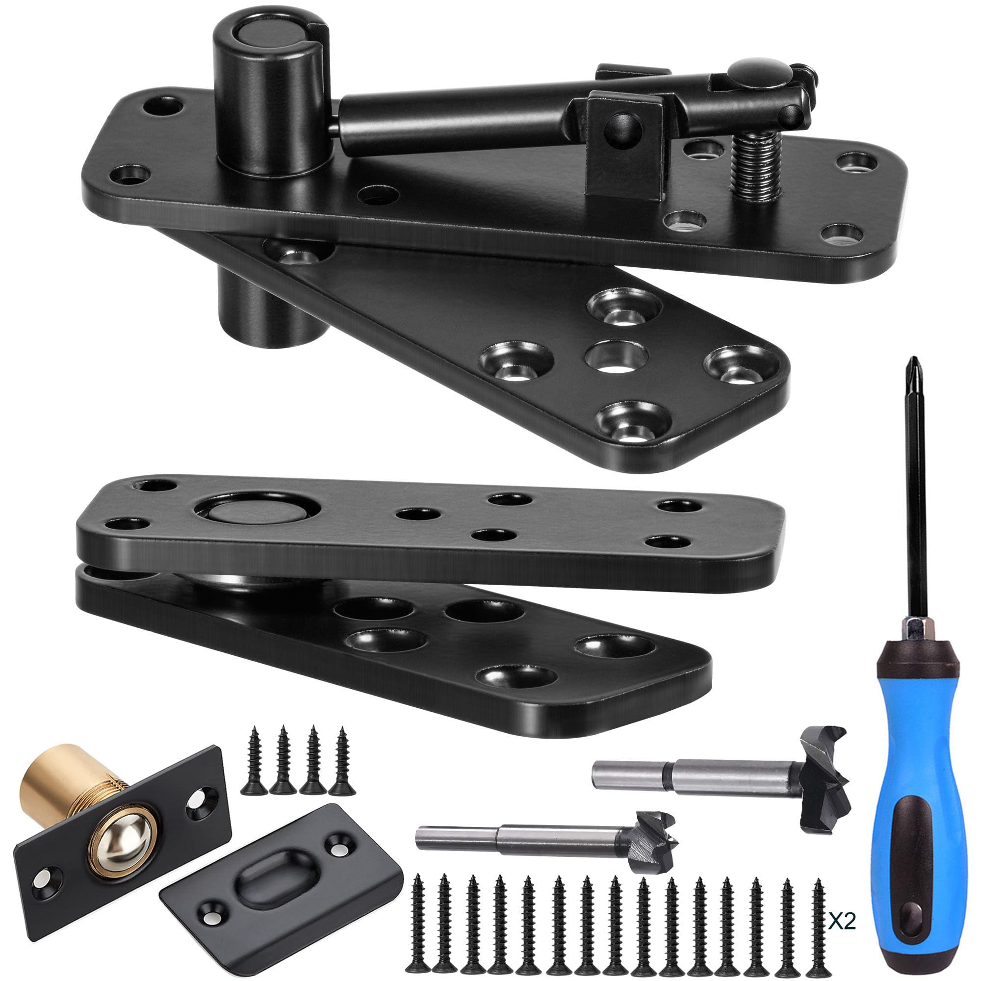 Hidden Door Hinge,Heavy Duty Door Hinge,Pivot Hinge,570Lbs Load-Bearing ...