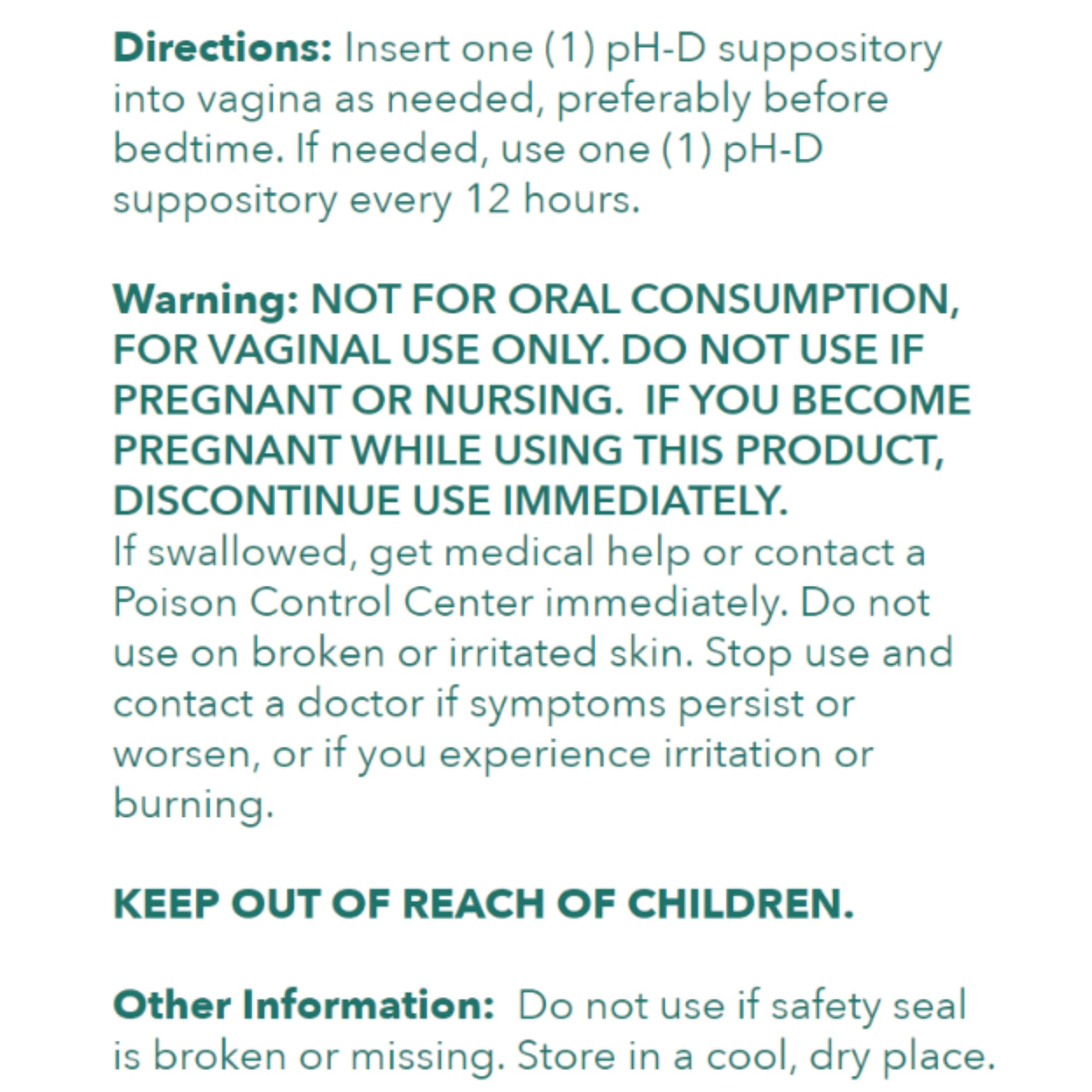 Snapklik.com : Boric Acid Starter Bundle - pH-D Boric Acid Vaginal ...