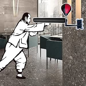 Amazon.com: Wing Chun Dummy Wall Mount Martial Arts Filled Arm Pads for ...