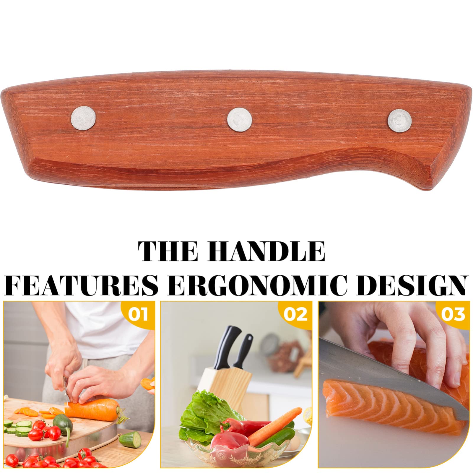 Snapklik.com : UPKOCH Replacement Wooden Knife Handle For Kitchen ...