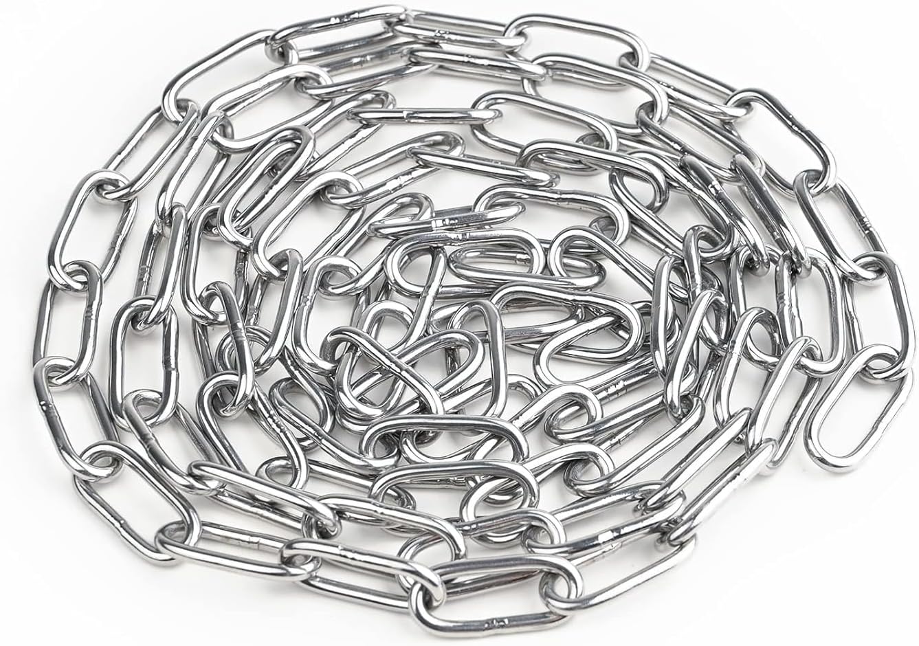 Vigtayue 304 Stainless Steel Chain Link - 13.12ft Heavy Duty Small ...