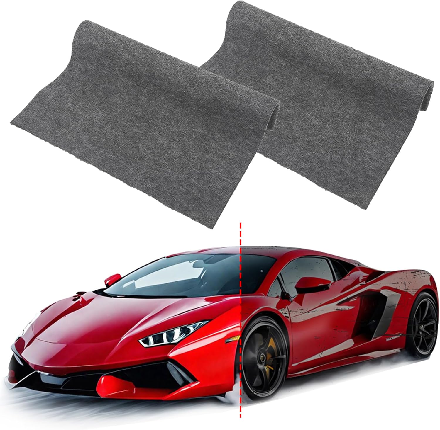 Nano Sparkle Cloth for Car Scratches, Advanced Nano Car Scratch Remover ...