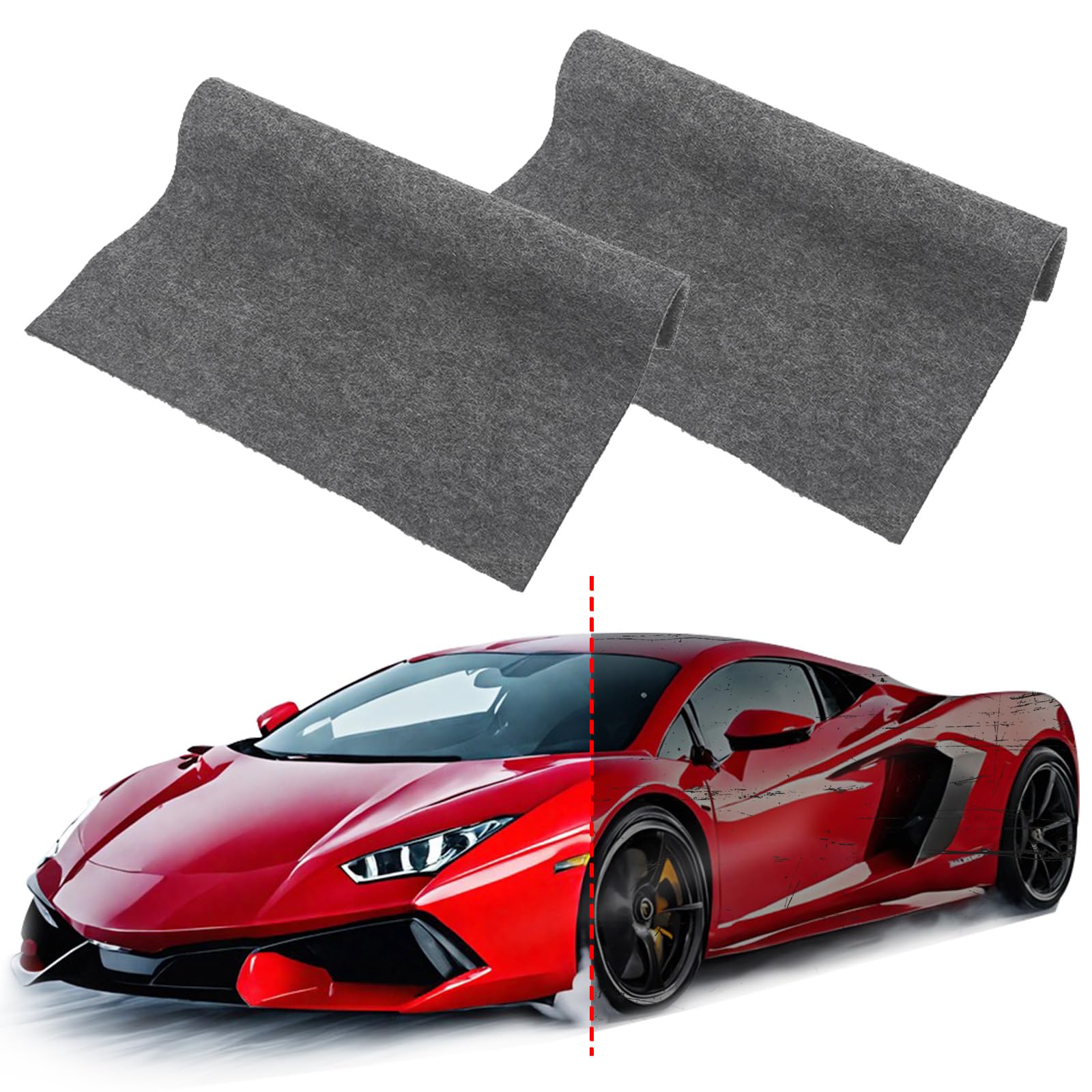 Amazon.com: Nano Sparkle Cloth for Car Scratches, Advanced Nano Car ...