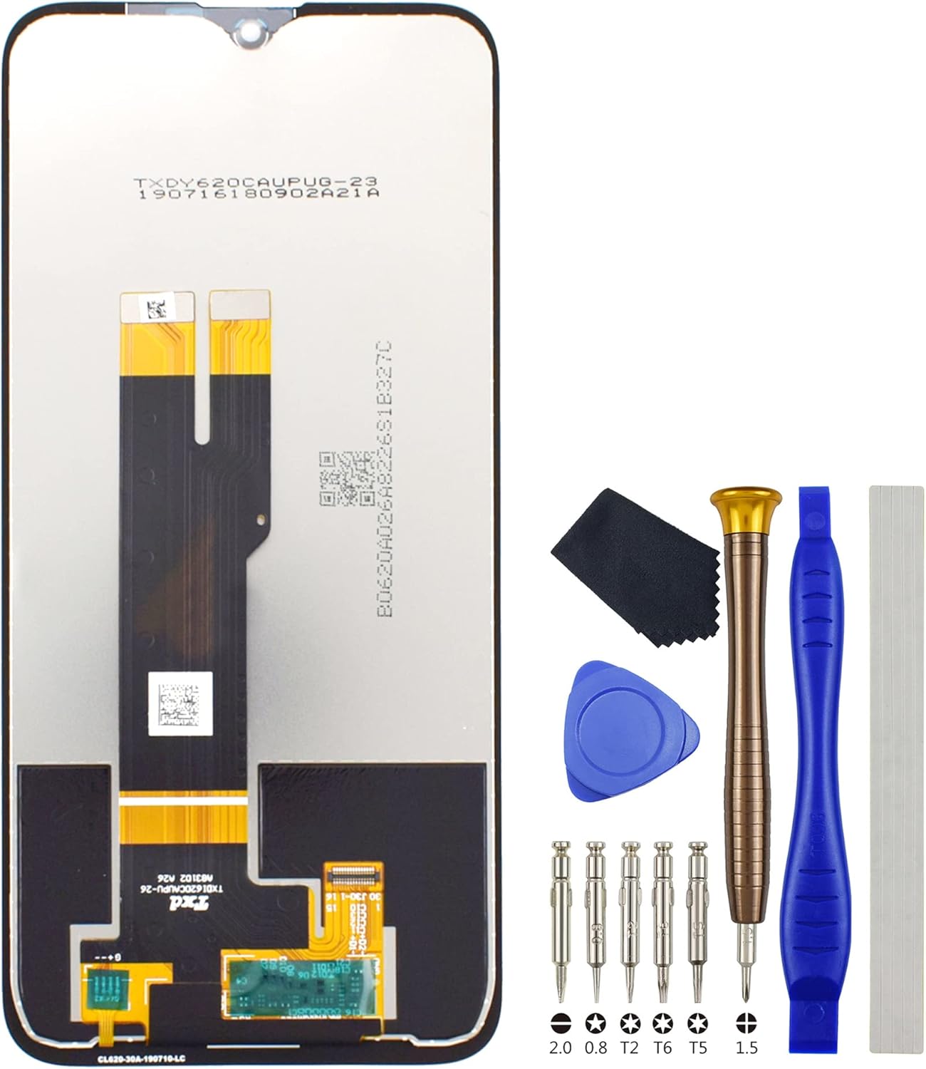 Amazon.com: LCD Touch Display Complete Screen Replacement for Nokia 2.3 ...