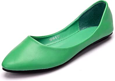 Amazon.com: MAIERNISI JESSI Zapatos planos para mujer, zapatos de ...