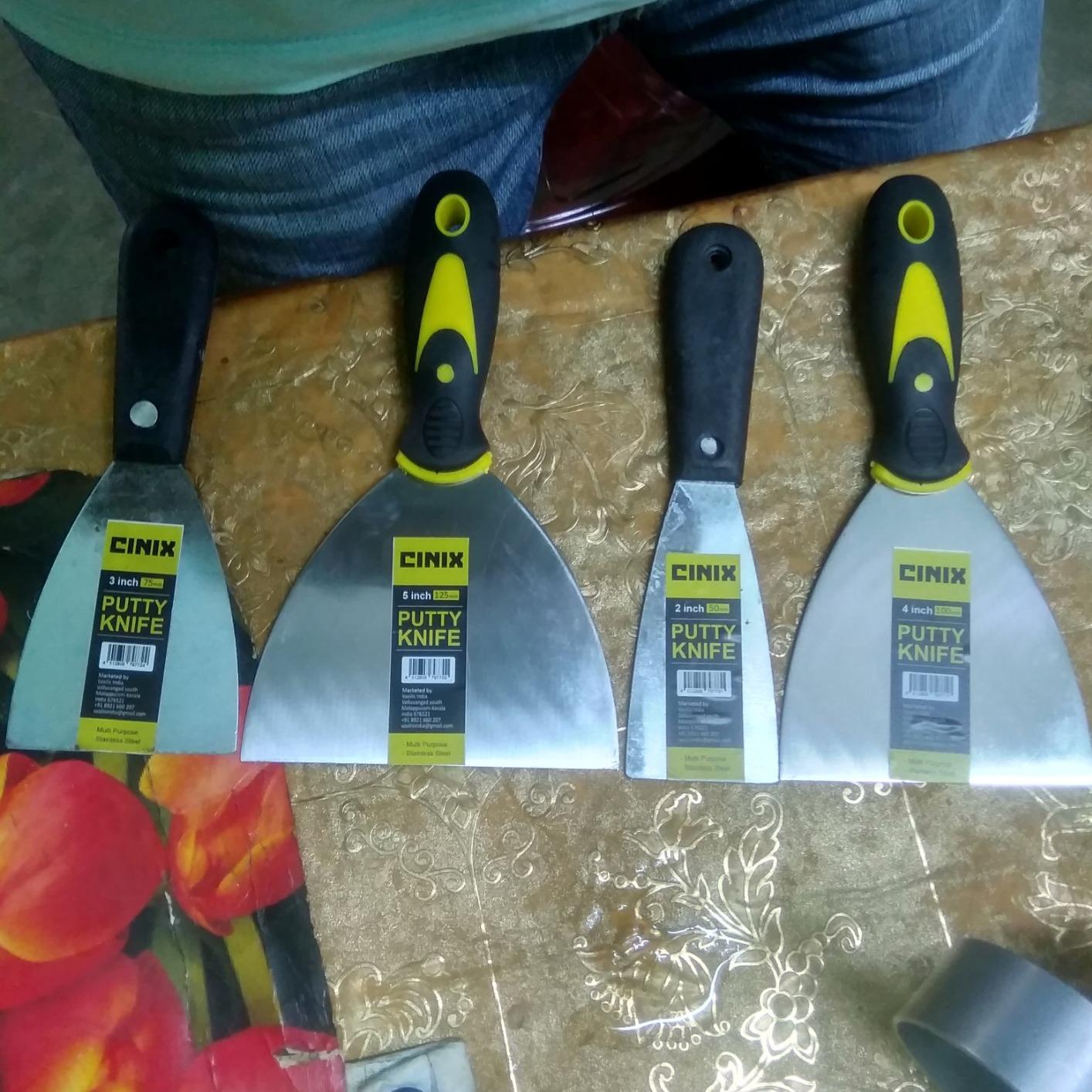 Heybit Putty Taping Drywall Scrapers for Home DIY Tools, 2, 3, 4 and 6 ...