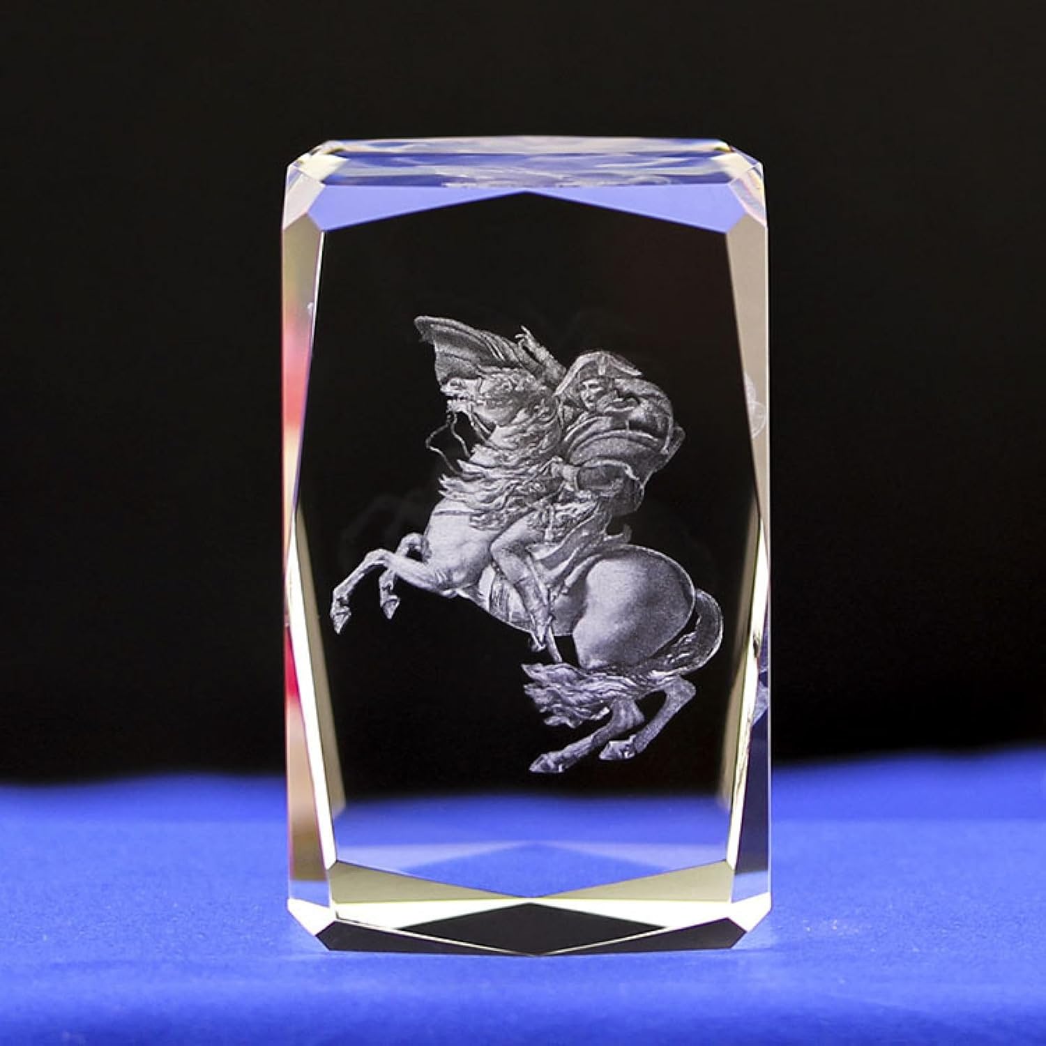Amazon.com: KGADRX Crystal Glass Statue Model,3D Crystal Figurine Art ...