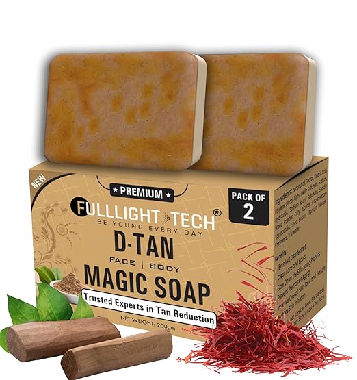 Buy FULLLIGHT TECH Soap Sandalwood & Saffron Magic Soaps For Bath (100 ...