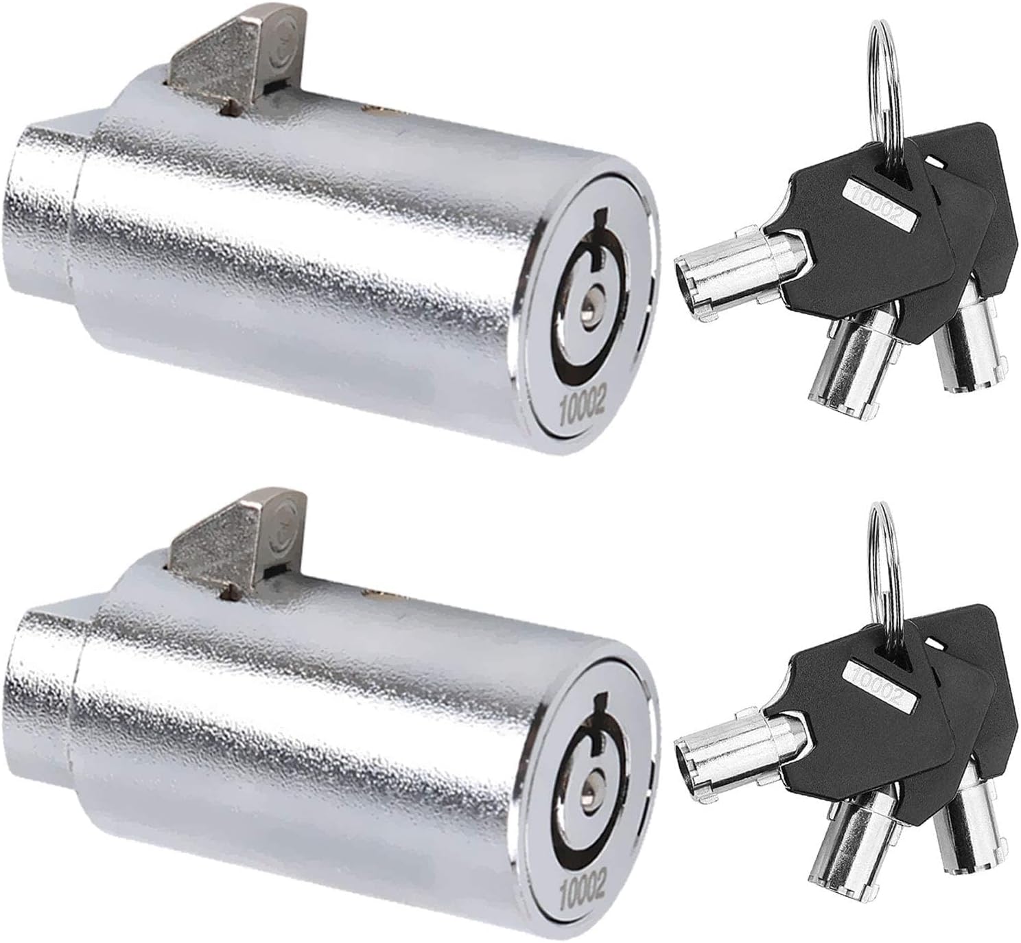 STARVAST 2Pcs Vending Machine Lock with Tubular Keyway fits Most T ...