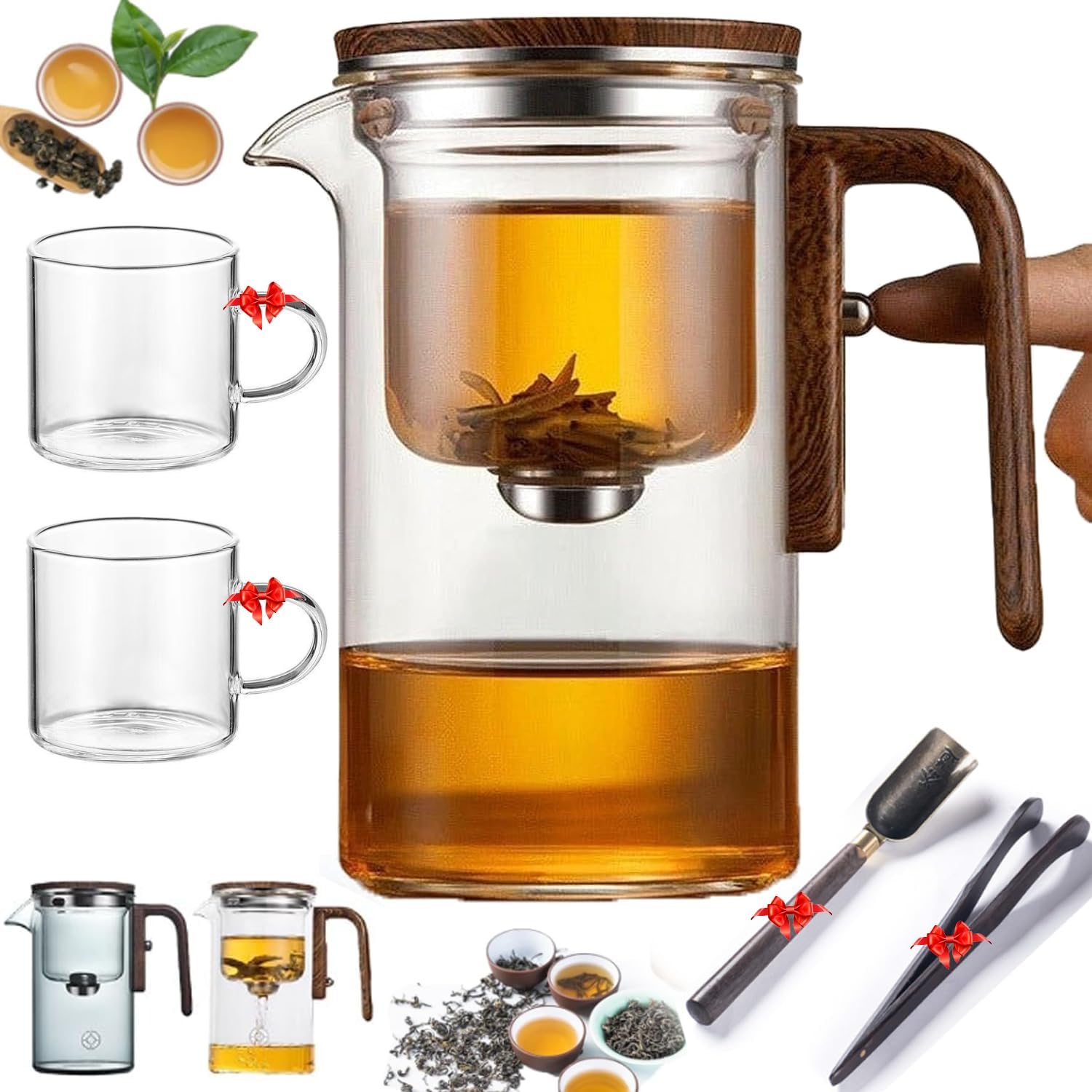 Amazon.com | Enchanti Tea Pot, Enchanti Tea Magic Pot, Witchcraft ...