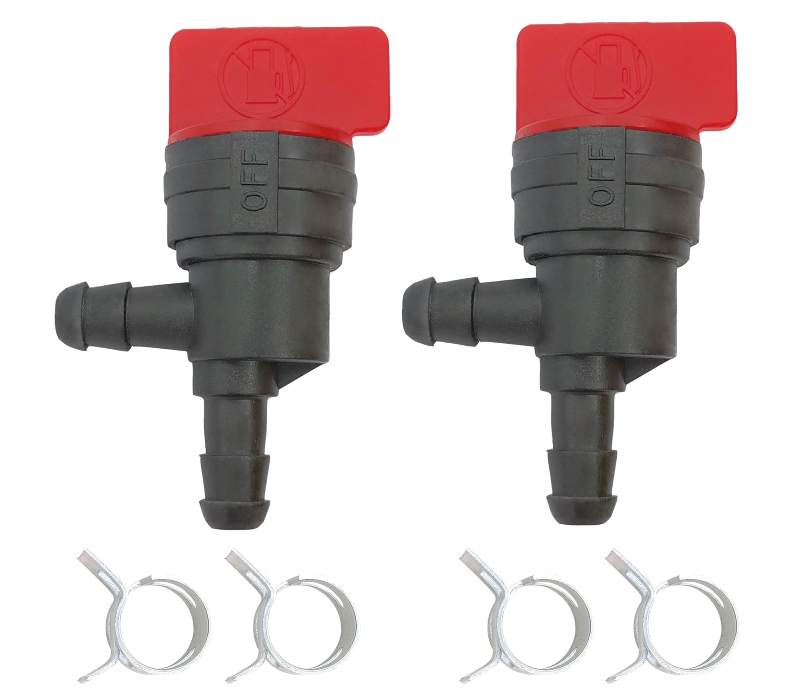 Amazon.com : 698181 Fuel Shut Off Valve 90° Degree 1/4" line for 494539 ...