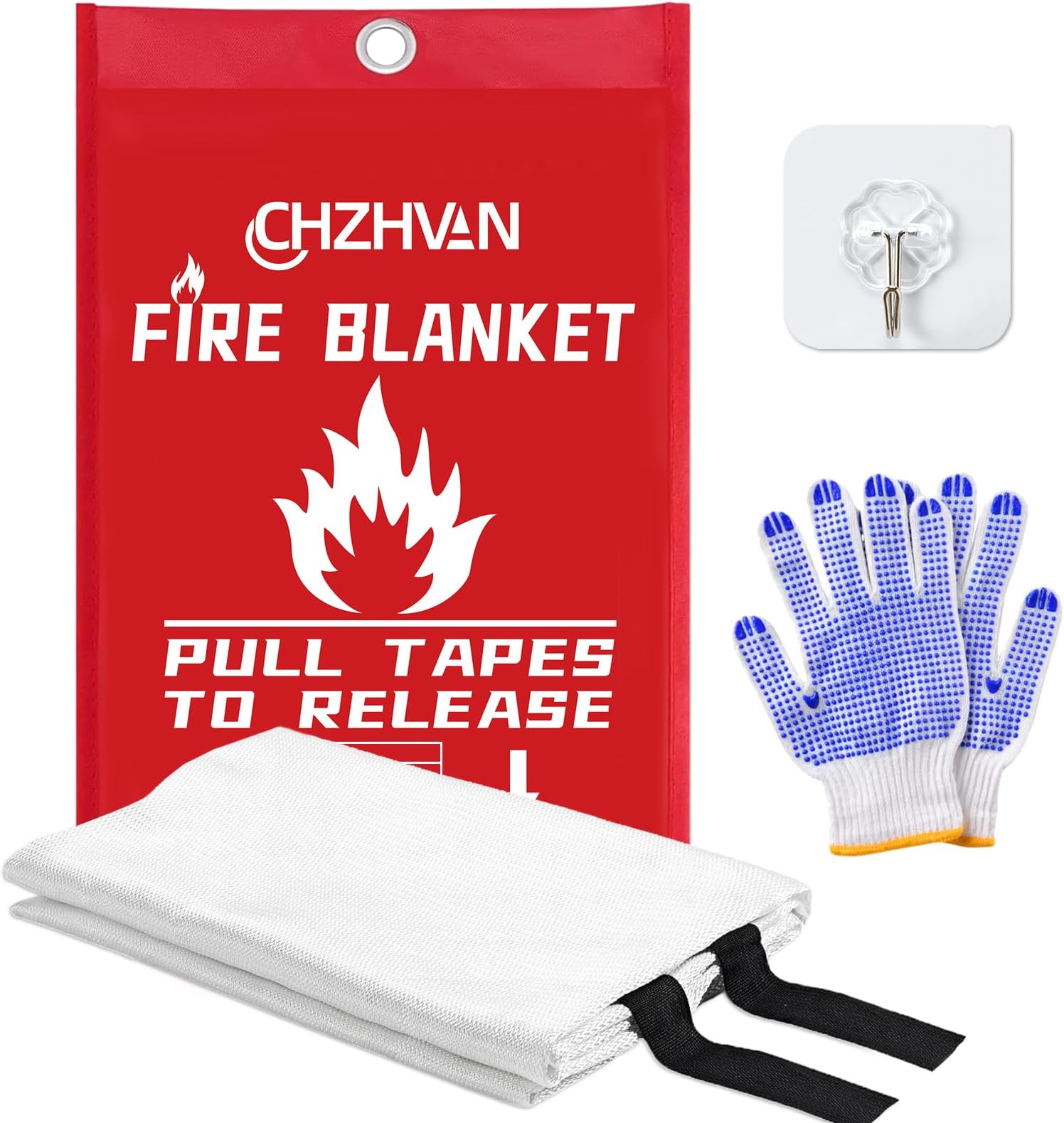 Amazon.com: Juimma Emergency Fire Blanket for Home and Kitchen, 40" x ...