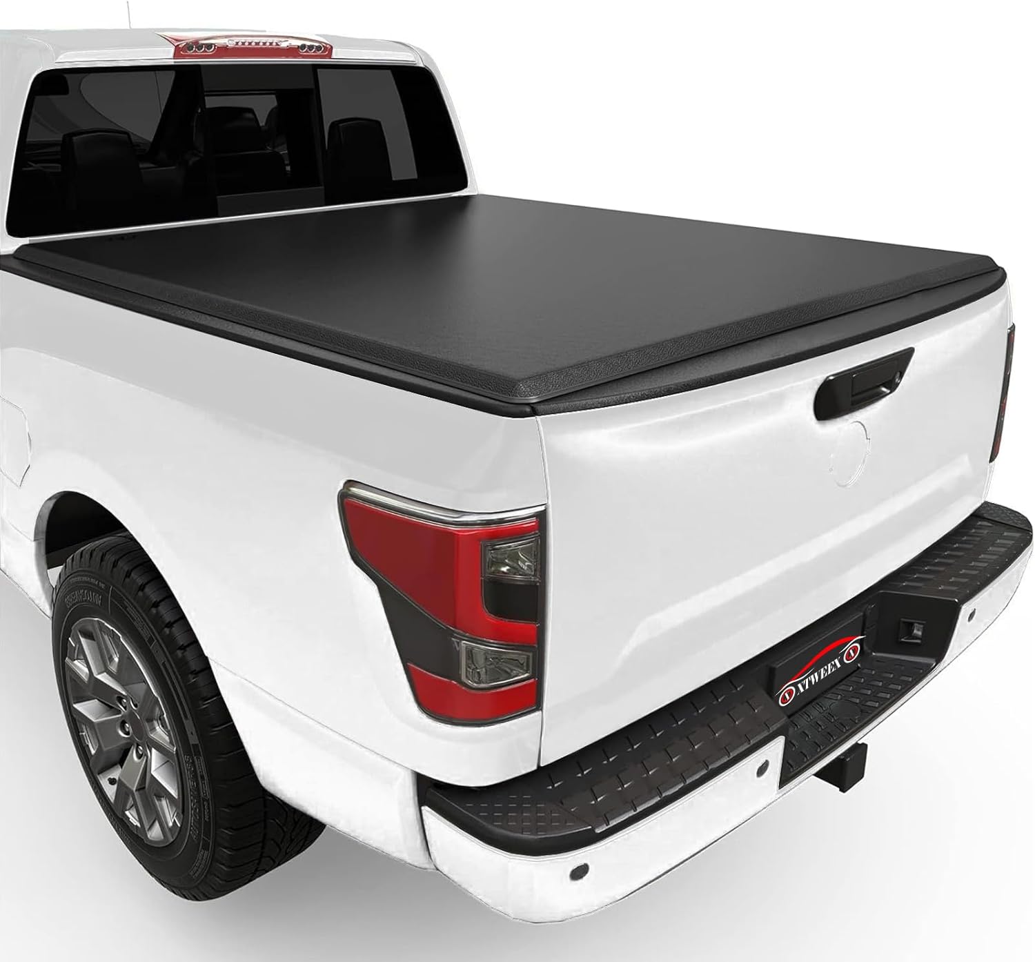 Amazon.com: XTWEEX Soft Roll Up Truck Bed Tonneau Cover Fits for 2005 ...