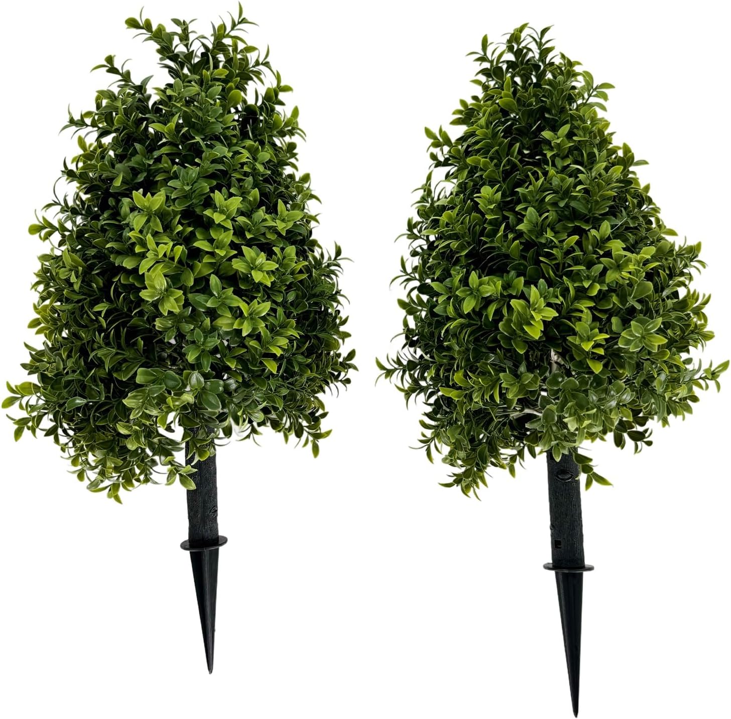 Amazon.com - BLONYUVC Artificial Boxwood Bush Cone 35" Tree UV ...