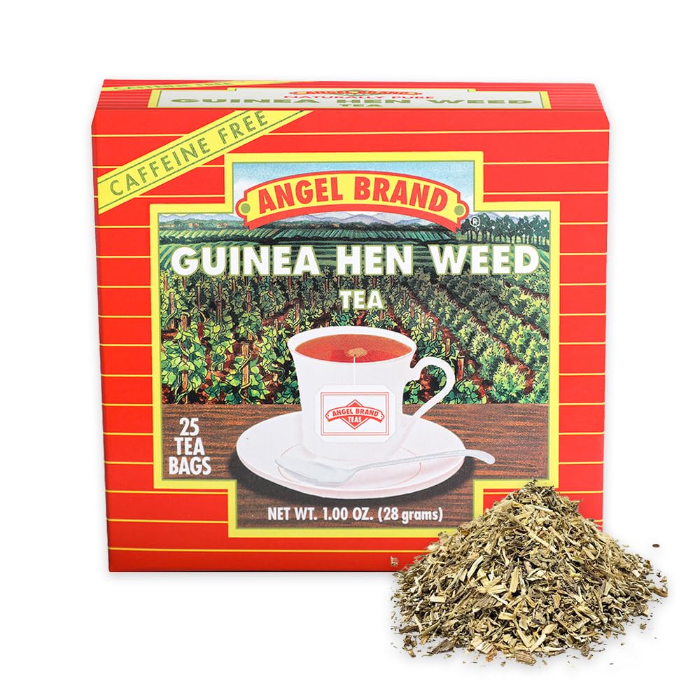 Amazon.com : Angel Brand guinea hen weed root tea 25 Tea Bags – blend ...