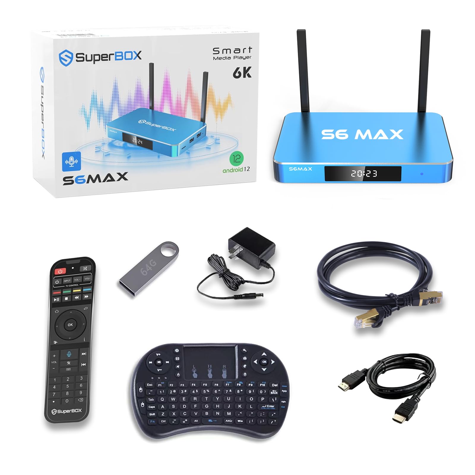 Insignia Fire Tv Superbox S6 Max Android Tv Box 2025 Premium Version
