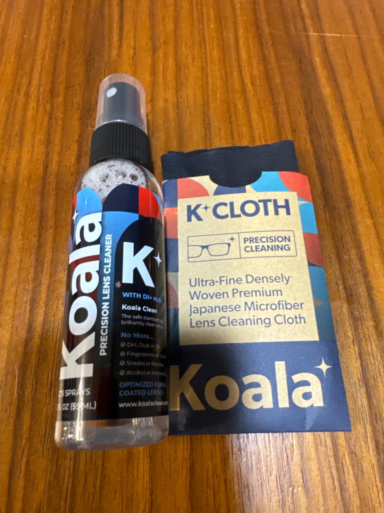 Koala Kleaner Alcohol Free Eyeglass Lens Cleaner Travel Size Spray Kit ...